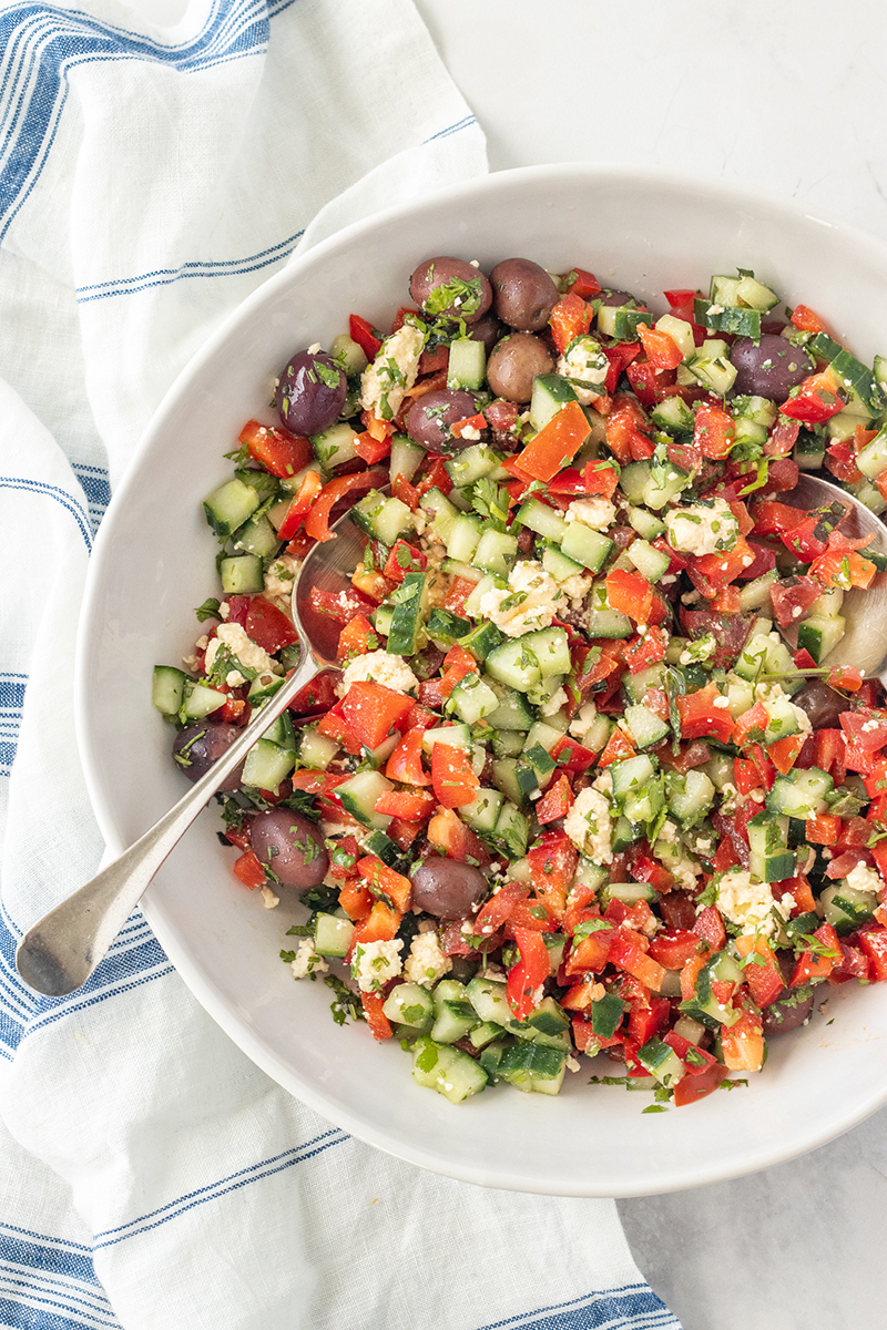 Greek Inspired Salad | Assortment Foods